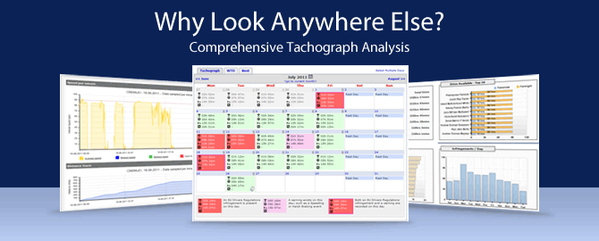 Instant tachograph analysis - digital and analogue - from Tachomaster